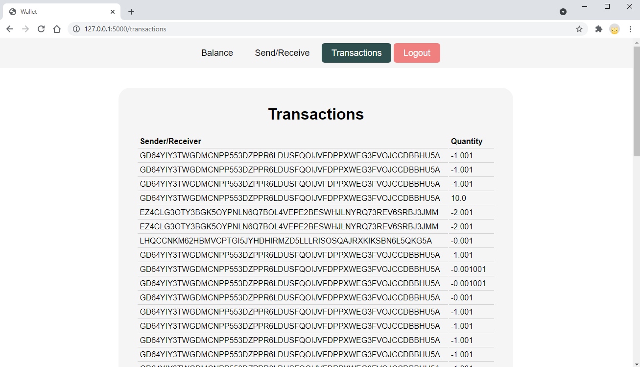 Creating A Demo Wallet Using Flask Algorand Developer Portal 5551